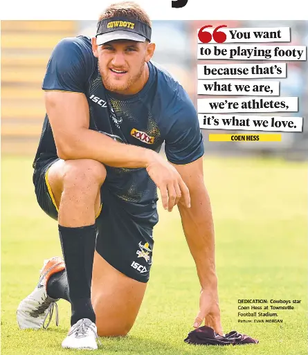 Hess still putting in the hard yards - PressReader