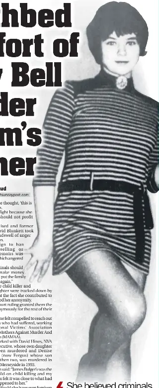 Deathbed comfort of Mary Bell murder victim’s mother - PressReader