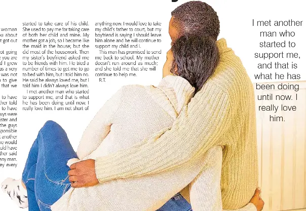 Boyfriend promised to care for me and my child - PressReader
