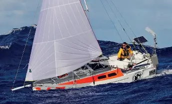 16 set sail in Mini Globe round the world race in home-built boats - PressReader