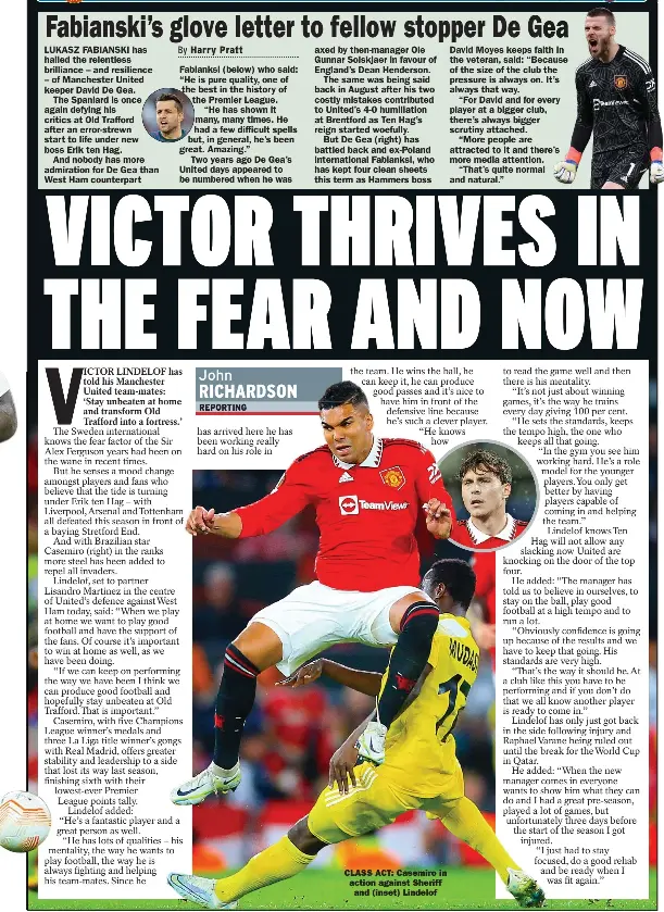 VICTOR THRIVES IN THE FEAR AND NOW - PressReader