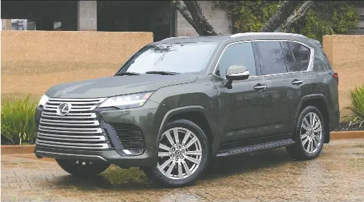 THIS FULL-SIZE SPORT-UTE IS ONE LUXURIOUS LOOKER - PressReader