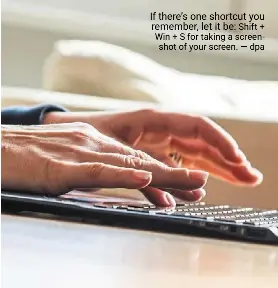 Simple steps for taking screenshot­s - PressReader