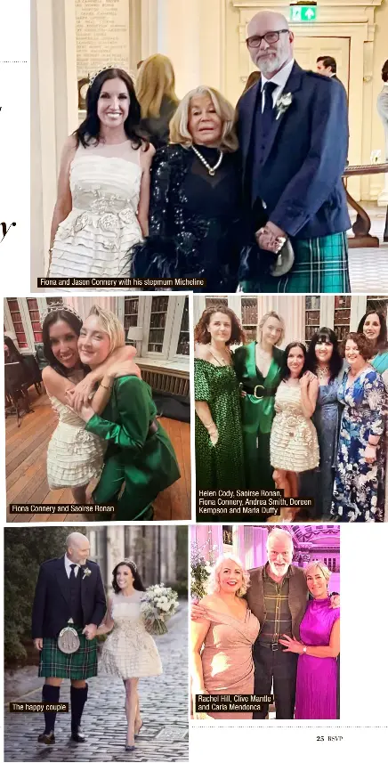 Inside the Star-Studded Wedding Reception of Fiona and Jason Connery ...