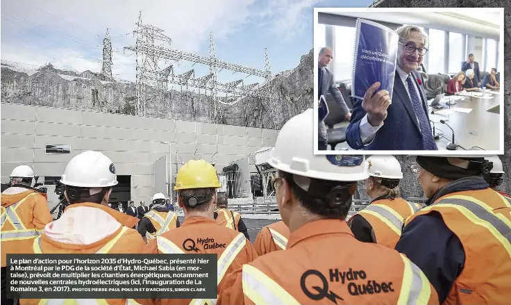 Un plan de 185 milliards $ pour Hydro Le secteur privé et les ...