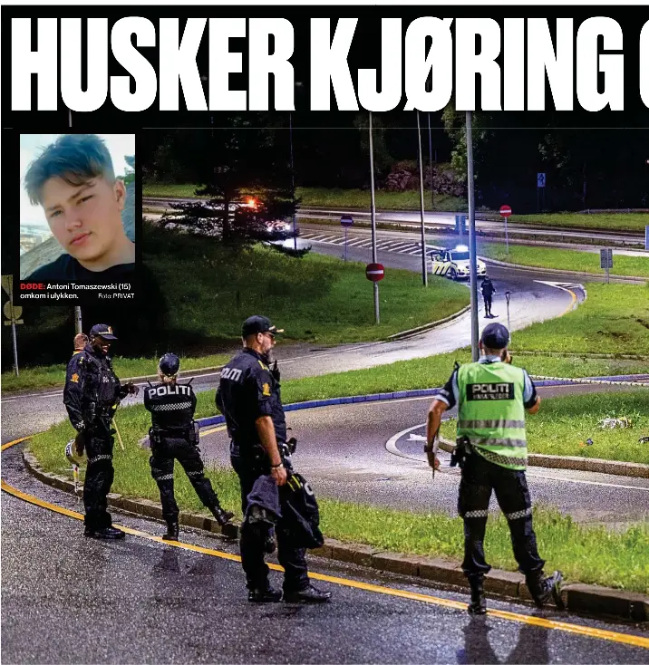 Dødsulykke­n på E18 ved Holmlia - PressReader