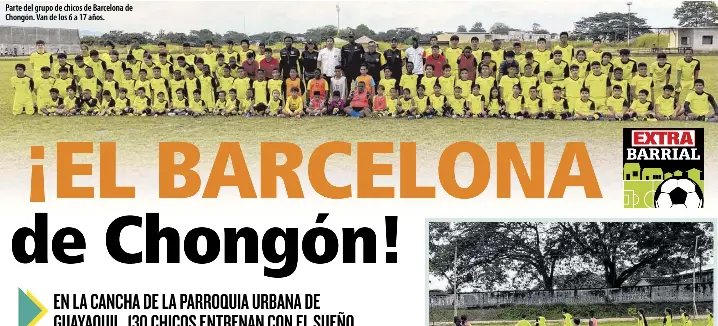 ¡EL BARCELONA de Chongón! - PressReader