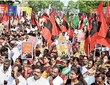 DMK and allies stage State-wide agitation against SIR of poll roll ...
