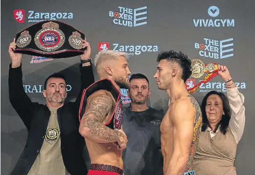 Pesaje superado y todo listo para la gran velada - PressReader