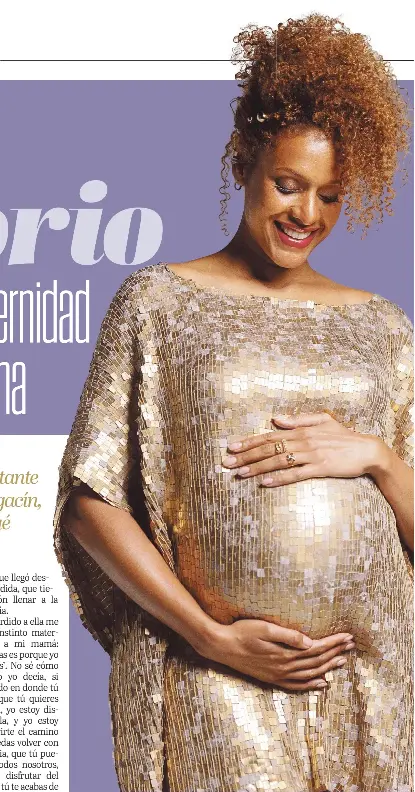 Jeimy Osorio abraza la maternidad radiante y plena - PressReader