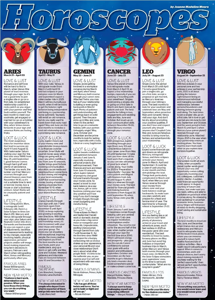 Horoscopes - PressReader