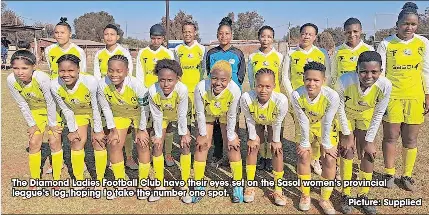 DIAMOND LADIES OUT TO EXTEND WINNING STREAK - PressReader