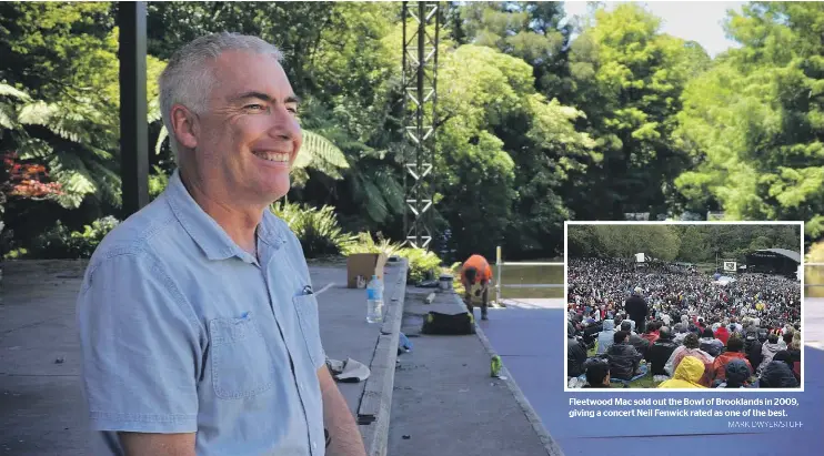 The man behind the summer gigs at the beloved Bowl of Brooklands - PressReader
