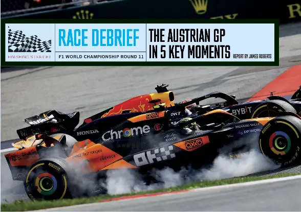 THE AUSTRIAN GP IN 5 KEY MOMENTS - PressReader