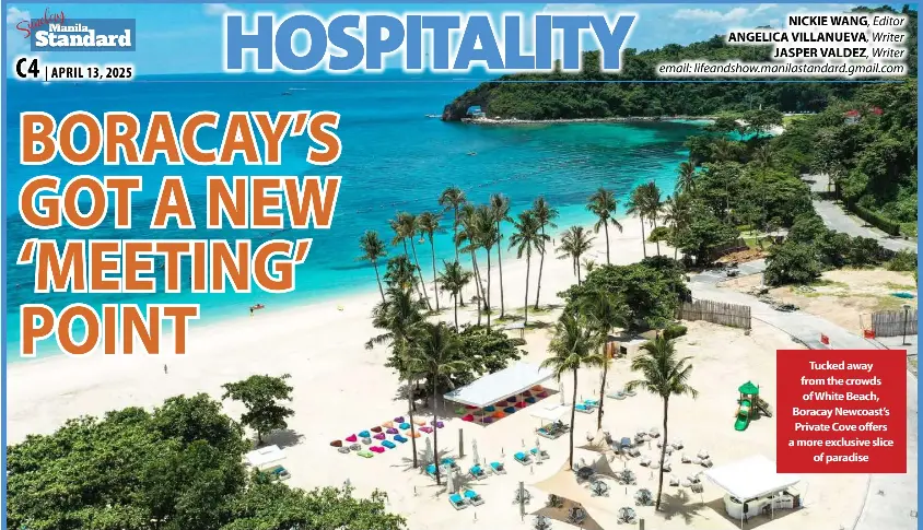 BORACAY’S GOT A NEW ‘MEETING’ POINT - PressReader
