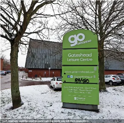 Lib Dems push for £2m lifeline to save at-risk leisure centres ...