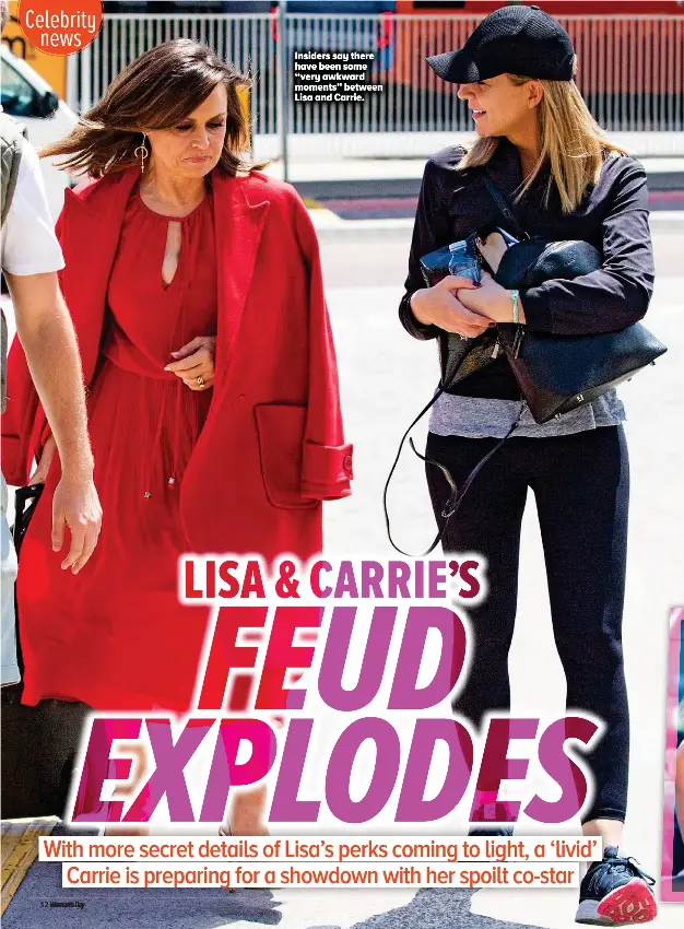 LISA & CARRIE'S FEUD EXPLODES - PressReader