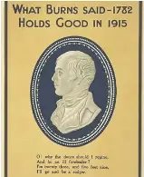 Burns played his part in fight Against far right - PressReader