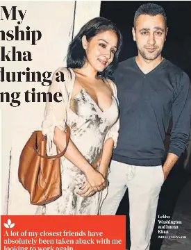 Imran: My relationsh­ip with Lekha began during a terrifying time - PressReader