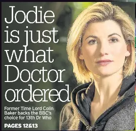 Jodie is just what Doctor ordered - PressReader