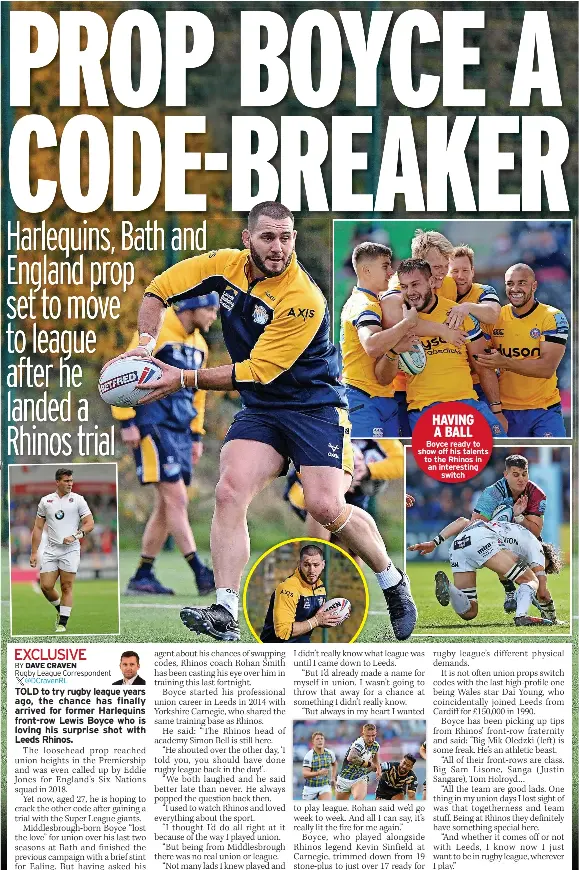 PROP BOYCE A CODE-BREAKER - PressReader