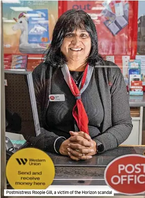 Postmistre­ss back at counter reveals ‘heartache’ of the Horizon scandal - PressReader