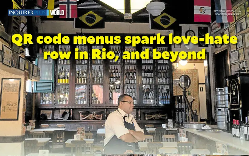 QR code menus spark love-hate row in Rio, and beyond - PressReader