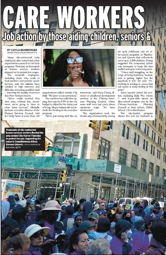 CARE WORKERS WALK OUT - PressReader