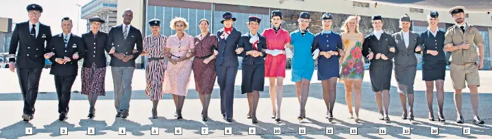 Smooth take-off for BA’S new cabin crew outfit? Not if you’re in a ...