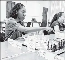 Callender’s Women’s Chess Championsh­ip title hangs in the balance ...