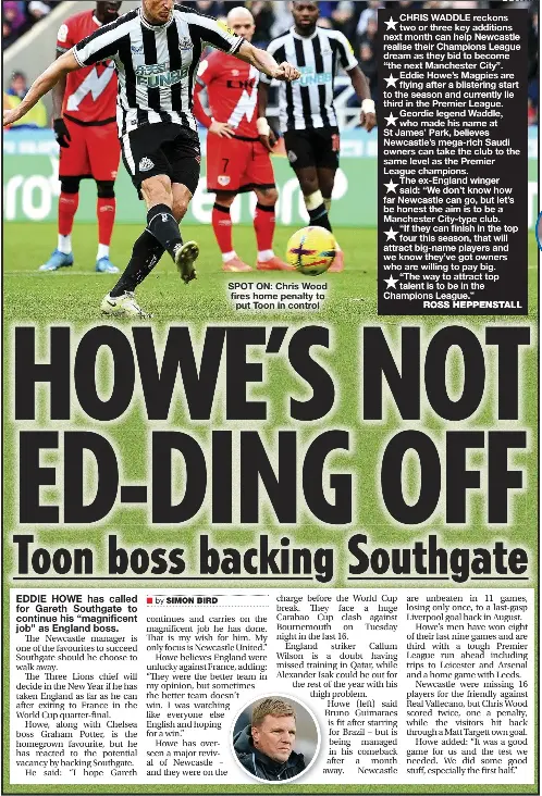 HOWE’S NOT ED-DING OFF - PressReader
