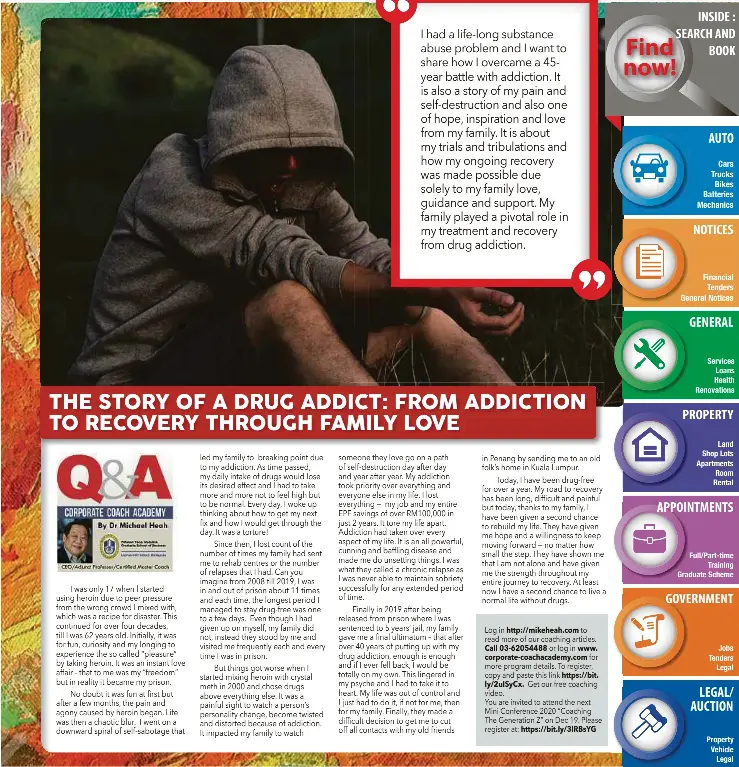 THE STORY OF A DRUG ADDICT: FROM ADDICTION TO RECOVERY THROUGH FAMILY ...