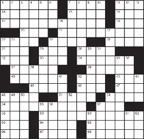 UNIVERSAL CROSSWORD Can You Break a Hundred? by Jake Halperin, edited ...