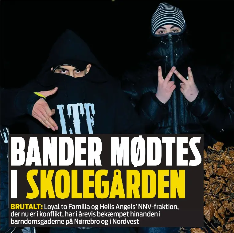 BANDER MØDTES I SKOLEGÅRDE­N - PressReader