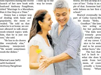 Why Maricel Laxa tried to discourage son Donny Pangilinan from joining show biz - PressReader
