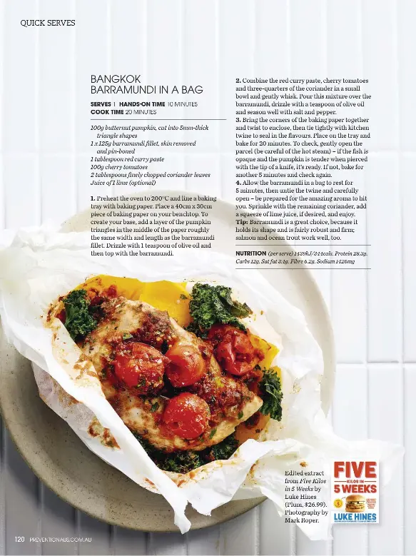 BANGKOK BARRAMUNDI IN A BAG - PressReader