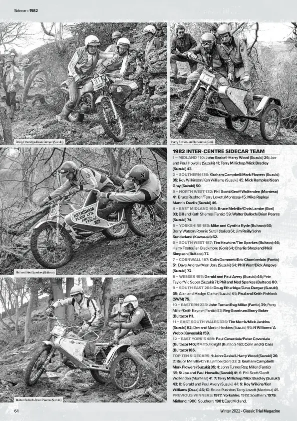 1982 INTER-CENTRE SIDECAR TEAM - PressReader