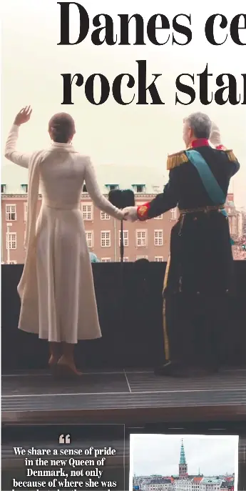 Danes celebrate rock star royals - PressReader