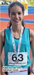 English Schools silver for Katie in steeplecha­se - PressReader