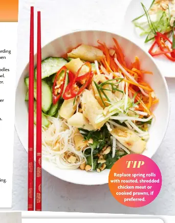 Asian Noodle and Spring Roll Salad - PressReader