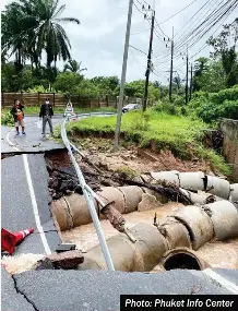 Rains cause road collapse - PressReader