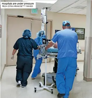 Hospitals on high alert after being hit by bug ‘tidal wave’ - PressReader