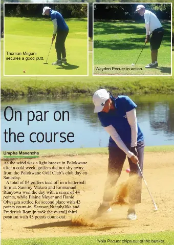 On par on the course - PressReader