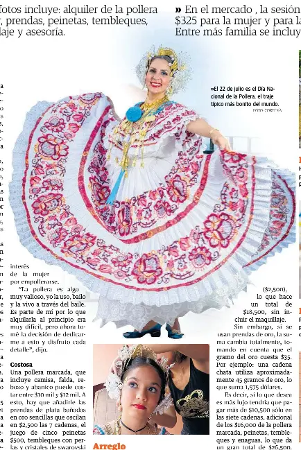 La pollera, una joya de cultura, tradición y lujo - PressReader