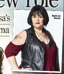 Ruth is looking tidy in her posh new role - PressReader