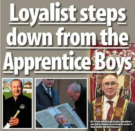 Loyalist steps down from the Apprentice Boys - PressReader