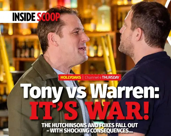 Tony vs Warren: IT’S WAR! - PressReader