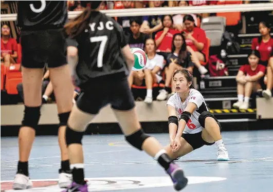 Libero Lya braves leg cramp to shine for Hwa Chong - PressReader