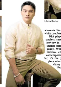 MEN IN BARONG - PressReader