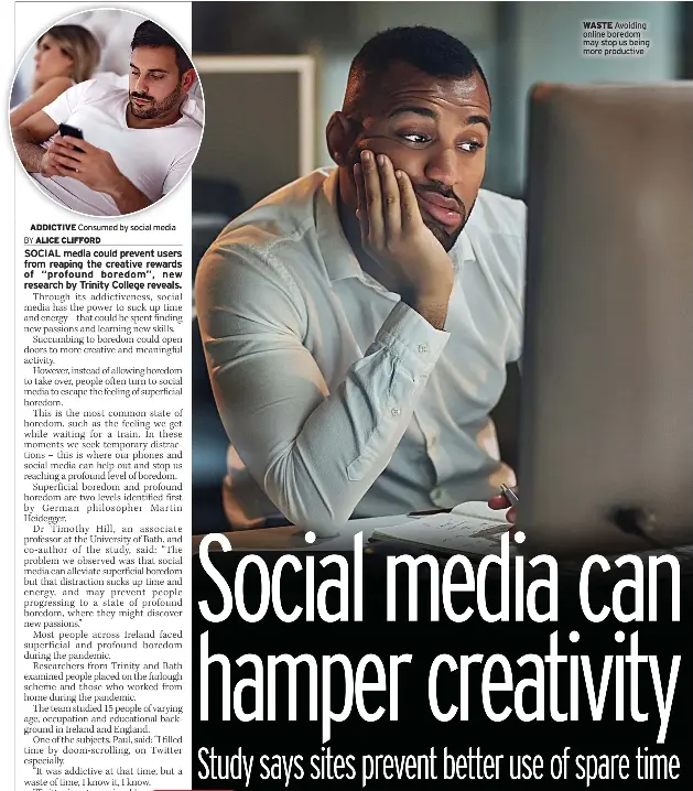 Social media can hamper creativity - PressReader